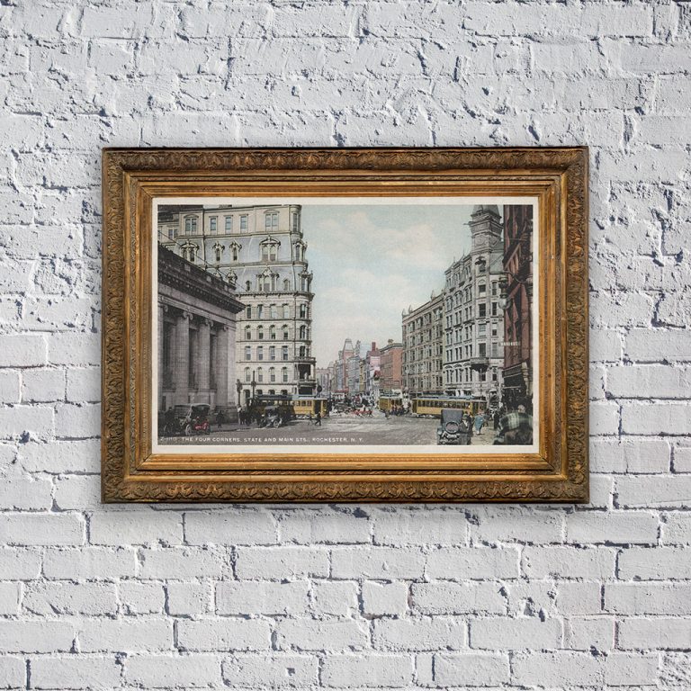Rochester’s Four Corners, Poster – Reconnect Rochester