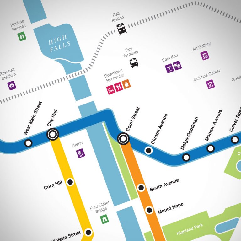 The Rochester Subway Map – Reconnect Rochester
