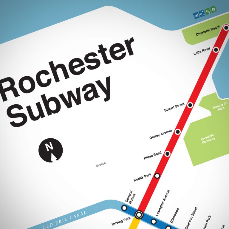 The Rochester Subway Map – Reconnect Rochester