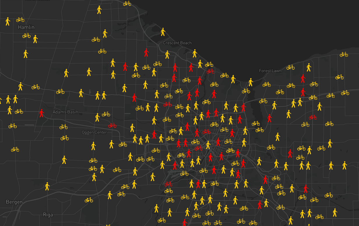 Crash Map – Reconnect Rochester