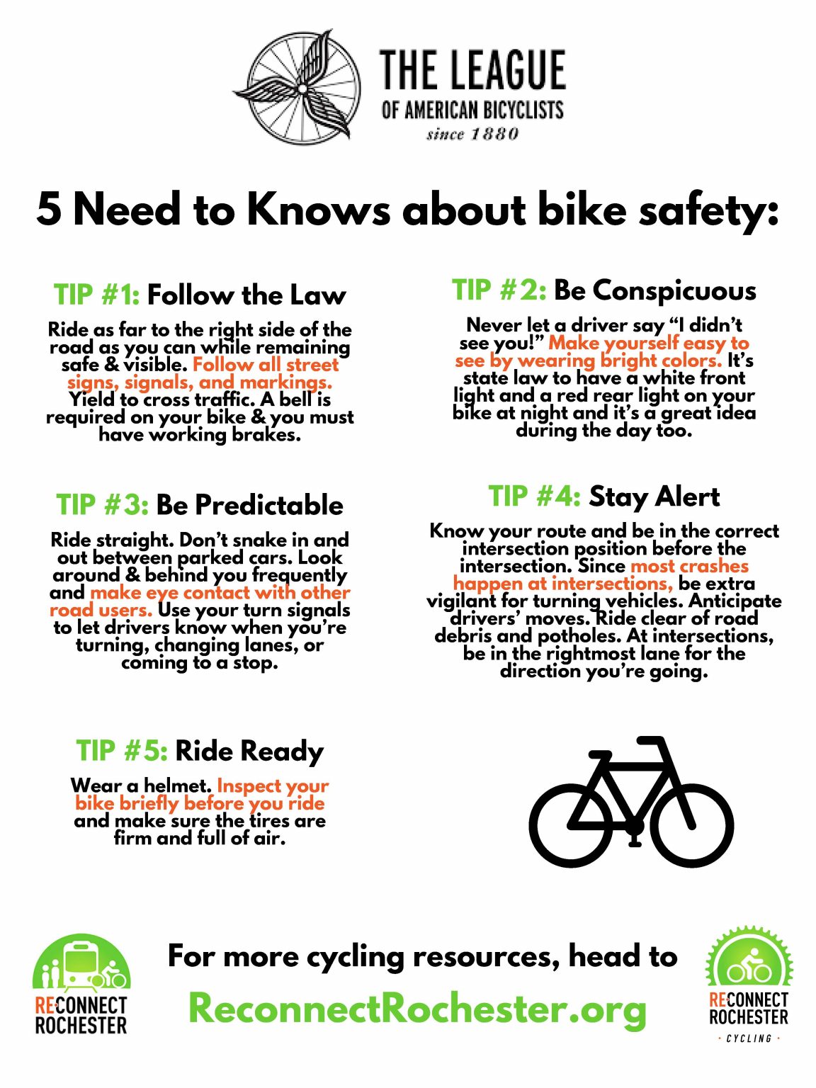 Rochester Bike Resources – Reconnect Rochester