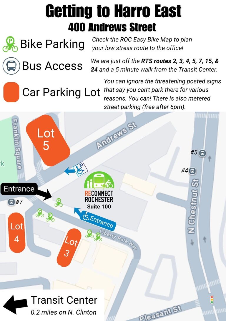 ROC Easy Bike Map – Reconnect Rochester